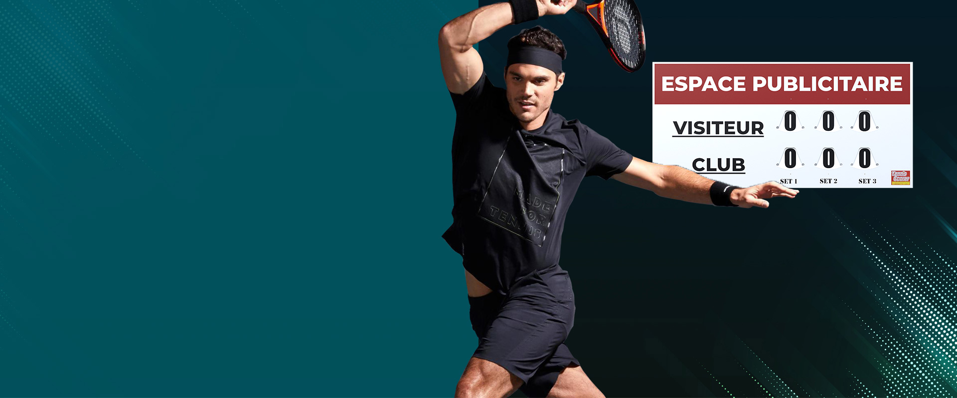 Manual Scoreboard for Tennis and Padel - Tennis Scorer